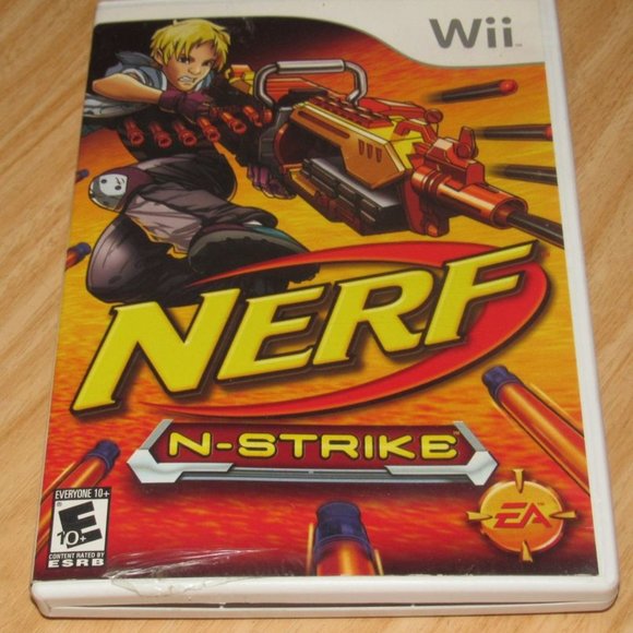 Toys | Nintendo Wii Nerf Nstrike Video Game Disc With Case | Poshmark